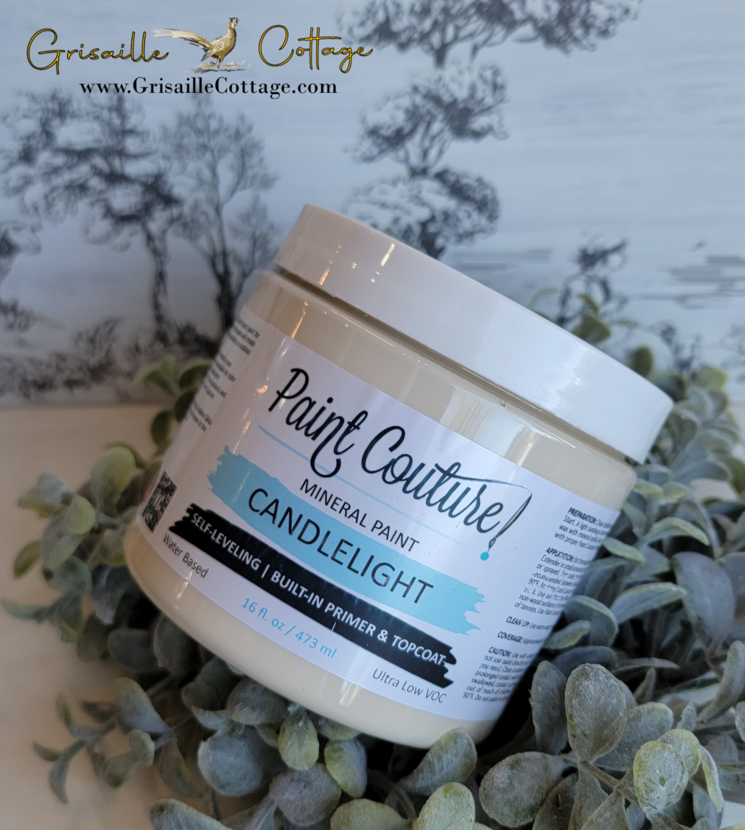 Candlelight - Paint Couture Acrylic Mineral Paint – Grisaille Cottage
