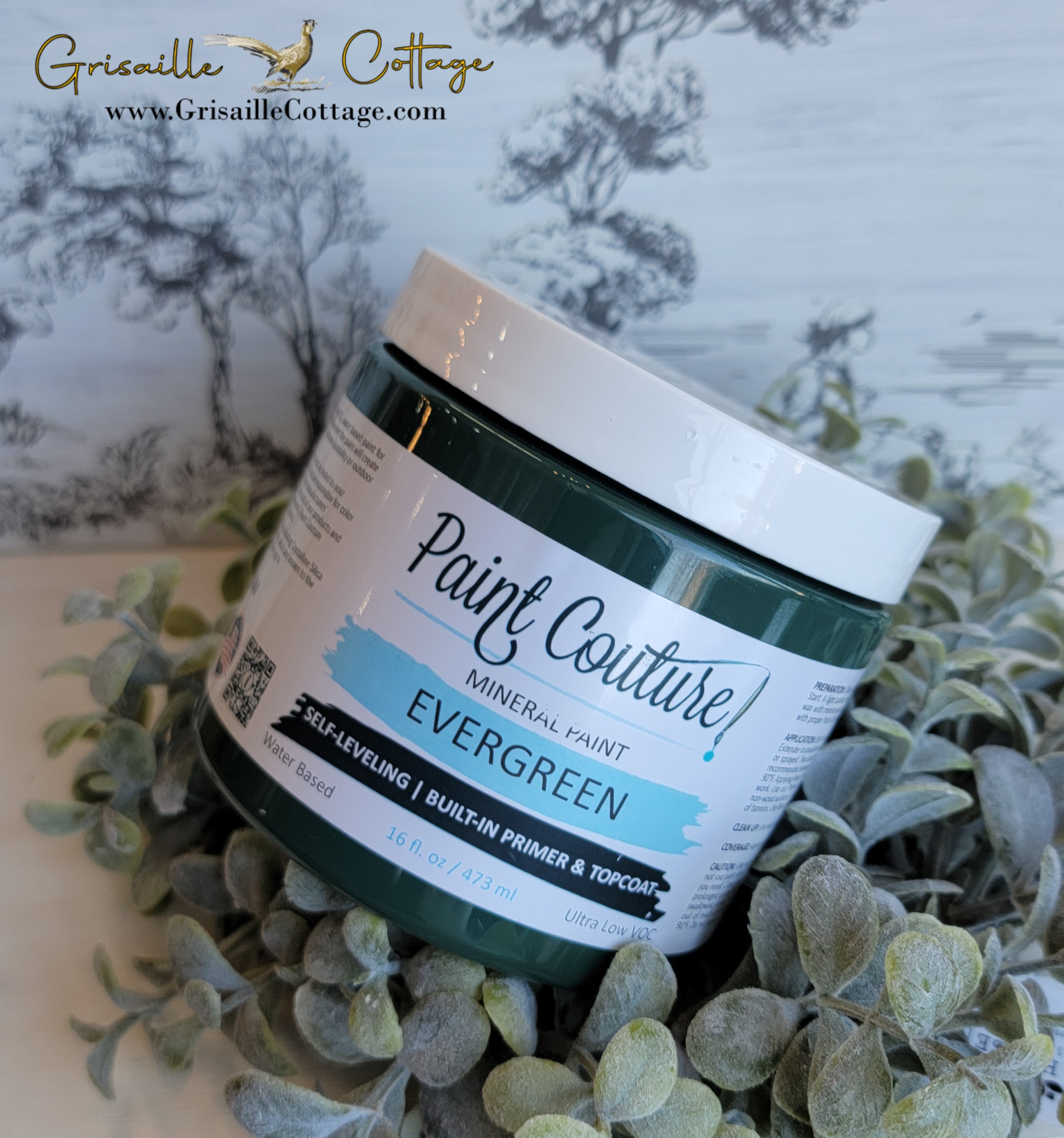 Evergreen - Paint Couture Acrylic Mineral Paint – Grisaille Cottage