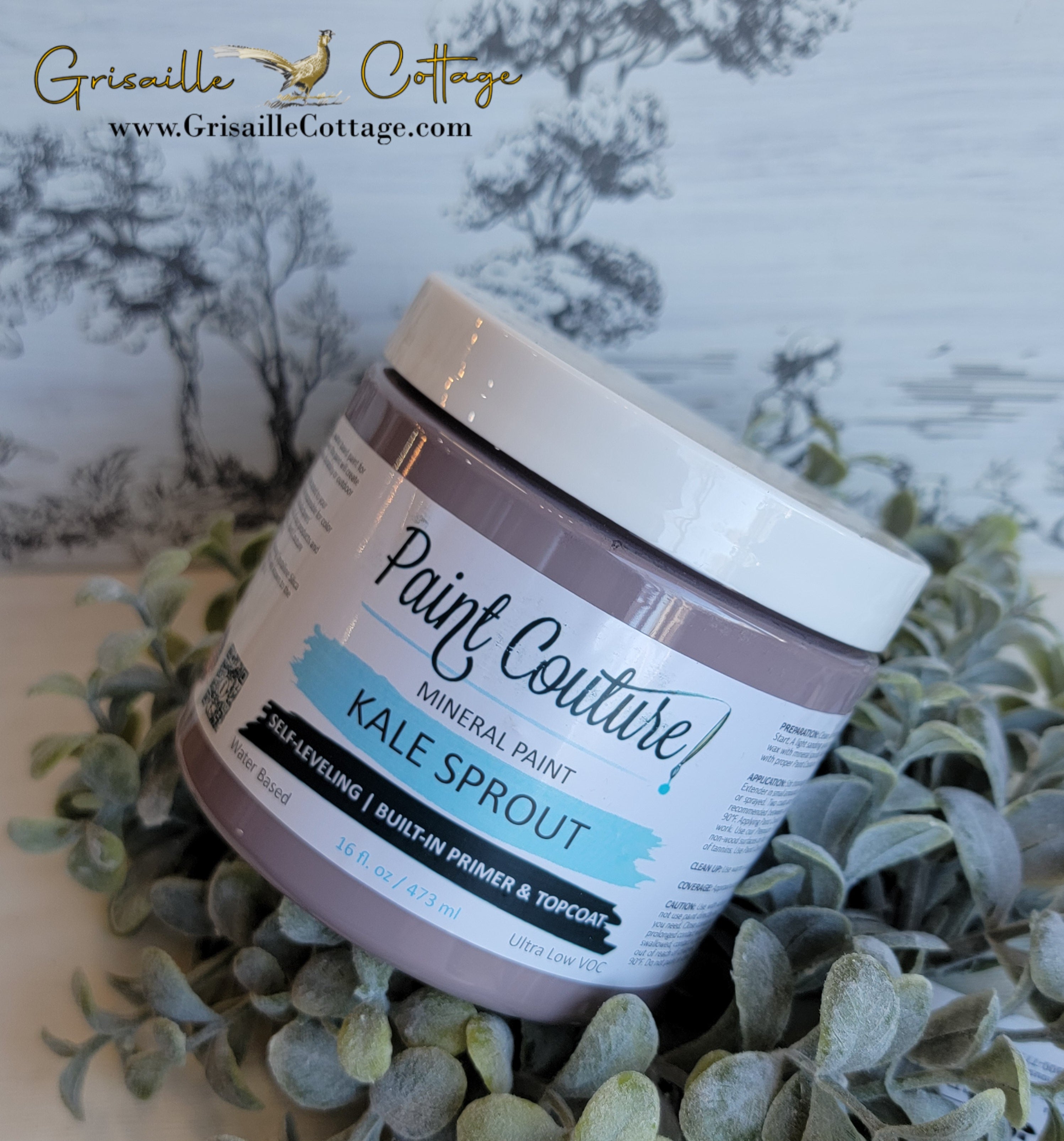 Kale Sprout - Paint Couture Acrylic Mineral Paint – Grisaille Cottage
