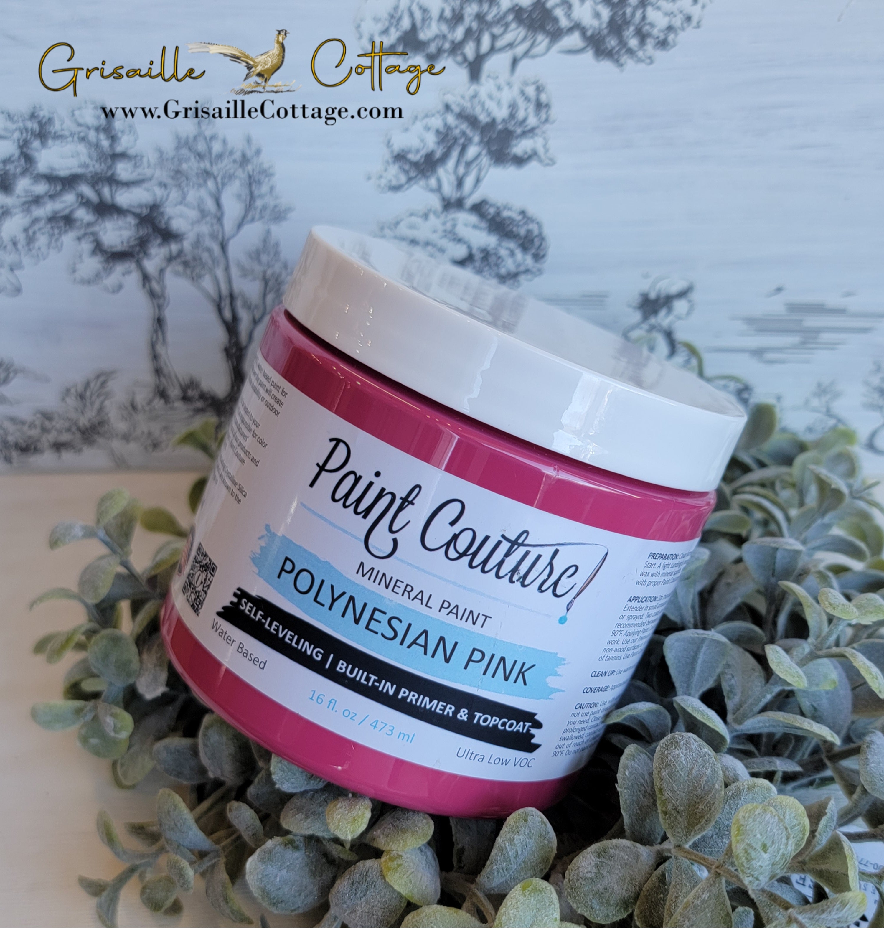 Polynesian Pink - Paint Couture Acrylic Mineral Paint – Grisaille Cottage