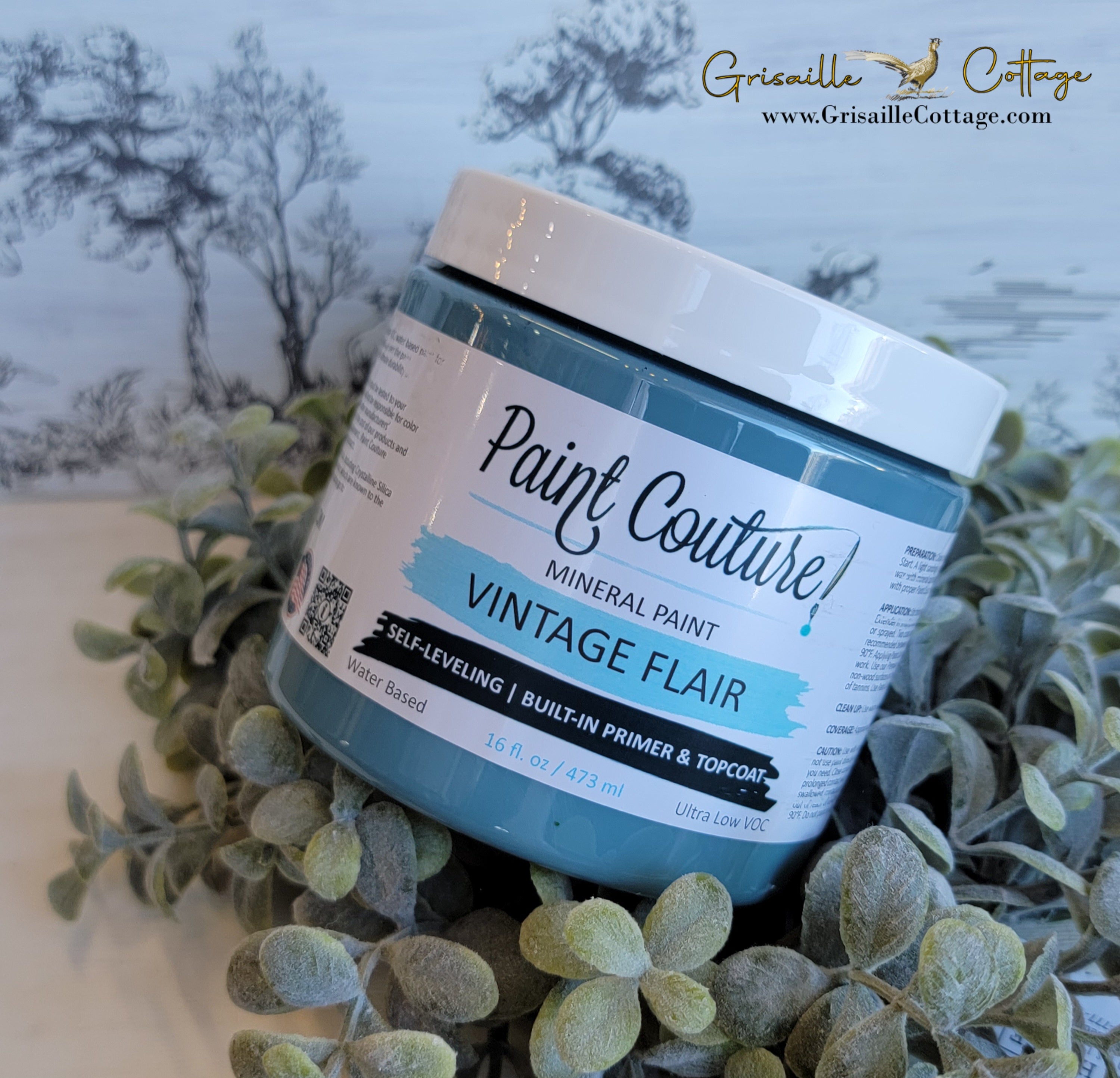 Vintage Flair - Paint Couture Acrylic Mineral Paint – Grisaille Cottage