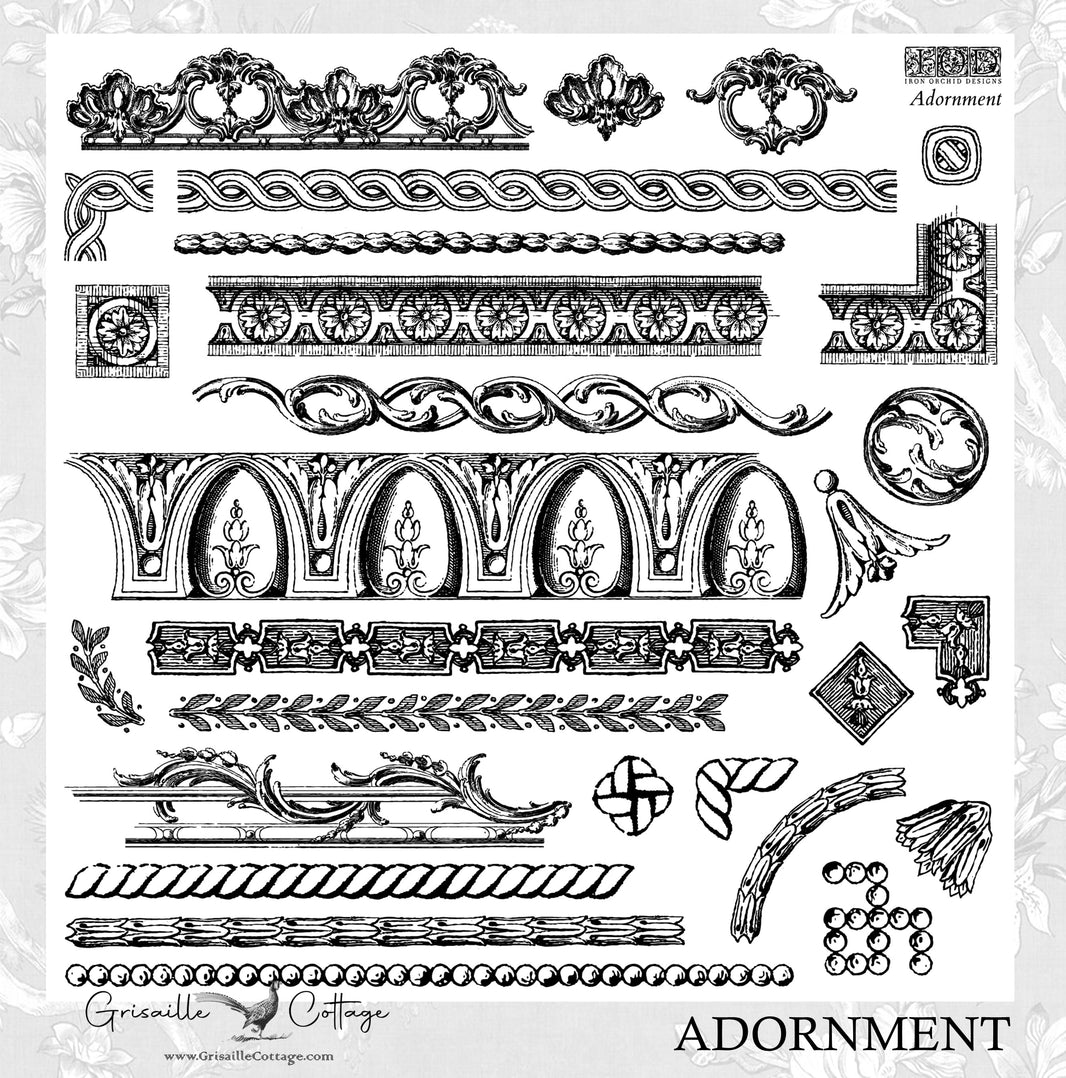 IOD Stamps – Grisaille Cottage
