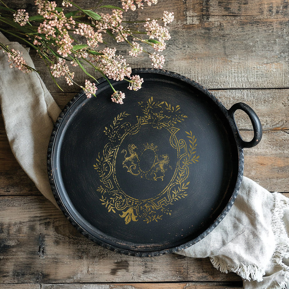 Petit Ornements - Gilded Collection - 8 Sheet, 8x12 Pad IOD Decor Tran